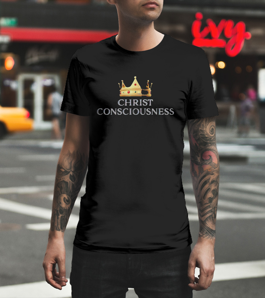 Christ Consciousness Golden Crown T-Shirt