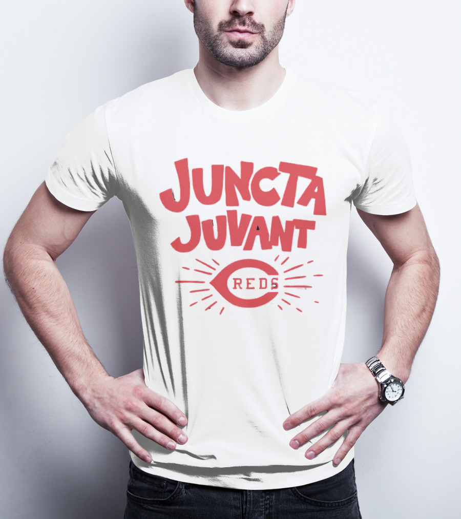 Cincinnati Reds Juncta Juvant Reds T-Shirt