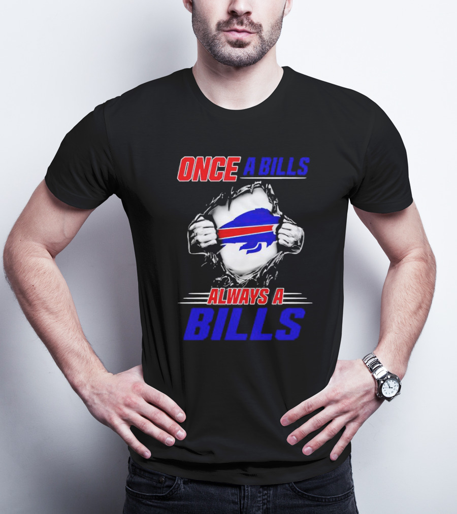 Once A Bills Always A Bills Buffalo Logo T-Shirt