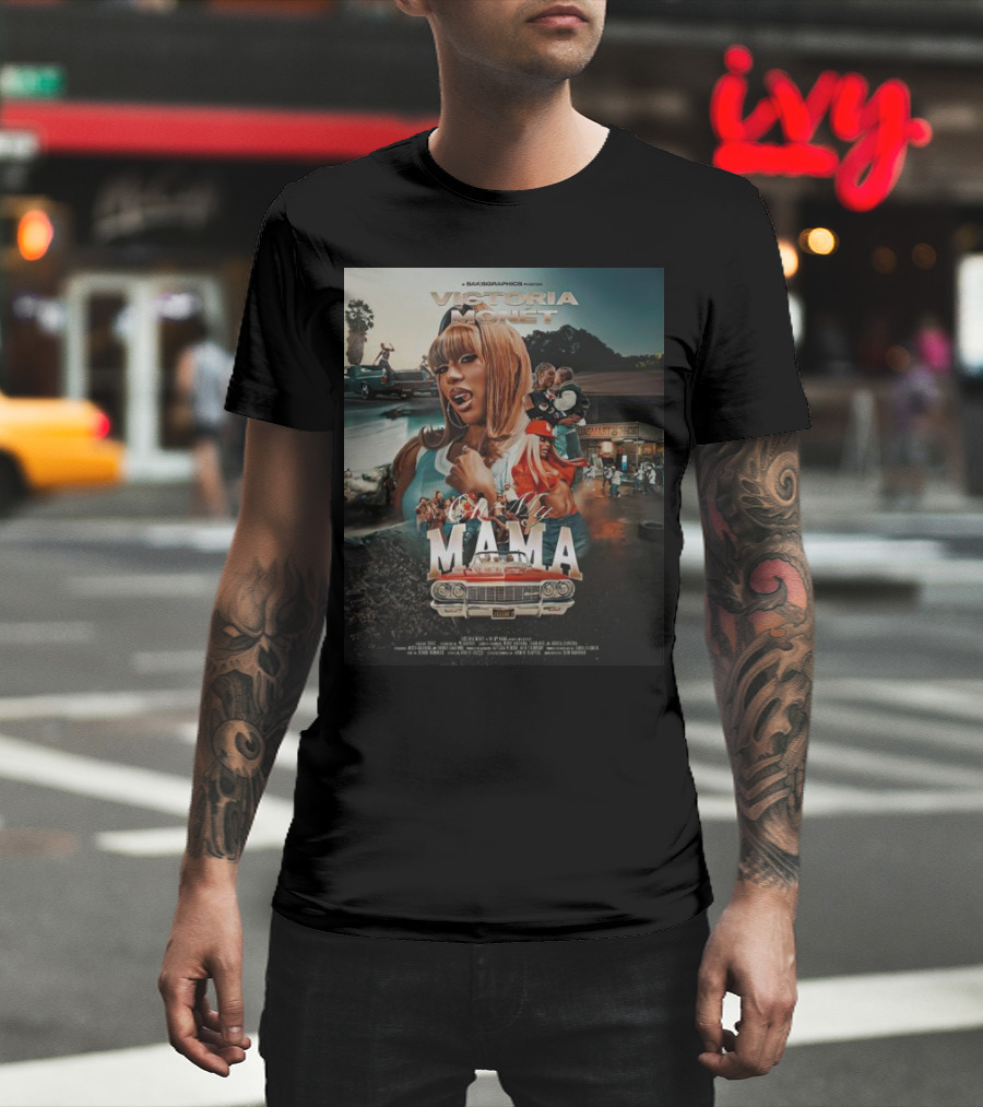 Victoria Monét On My Mama 90s-Inspired Hip-Hop Street Scene T-Shirt