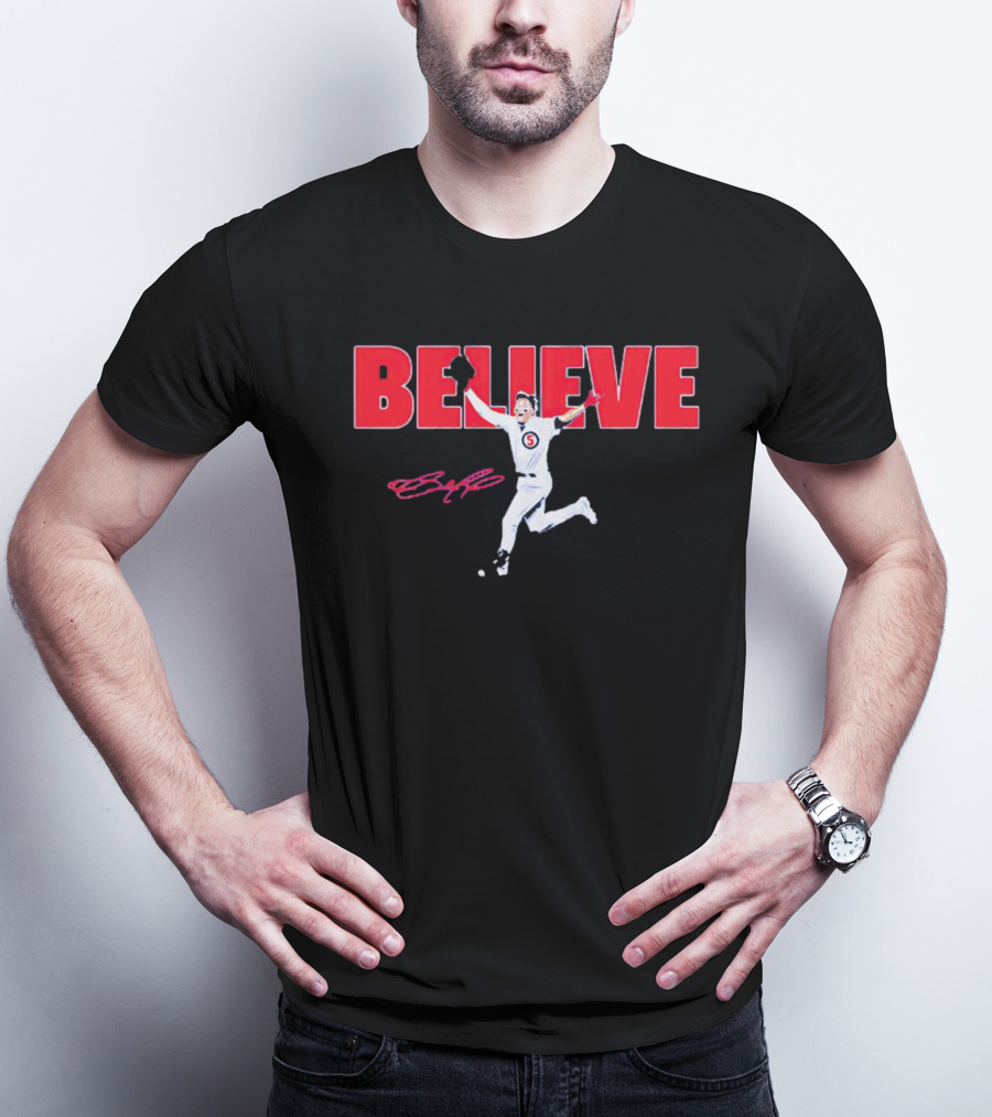 Christopher Morel Believe Baseball Signature T-Shirt