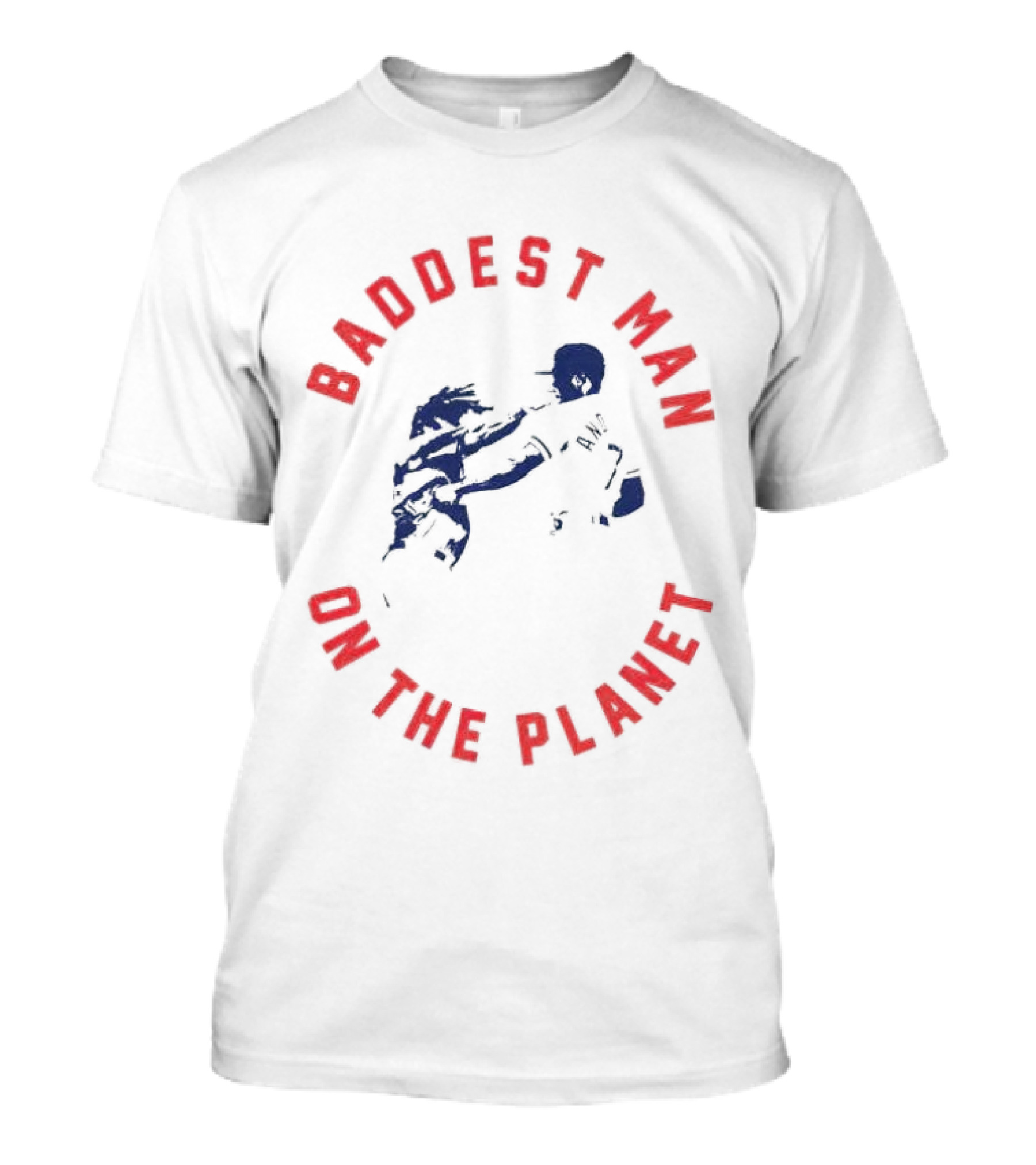Baddest Man On The Planet Jose Ramirez Baseball Punch T-Shirt
