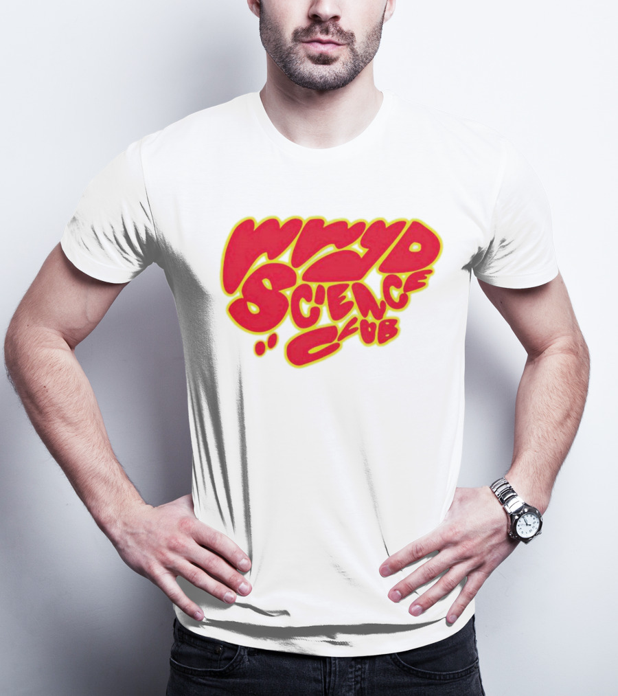 WWYD Science Club Retro Font T-Shirt