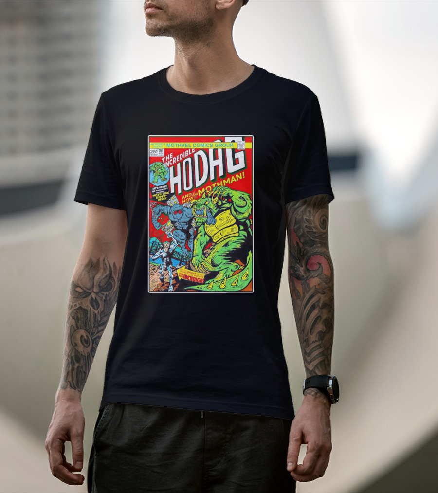 Mothvel Comics Group The Incredible Hodag And The Mothman Battles Incredico T-Shirt