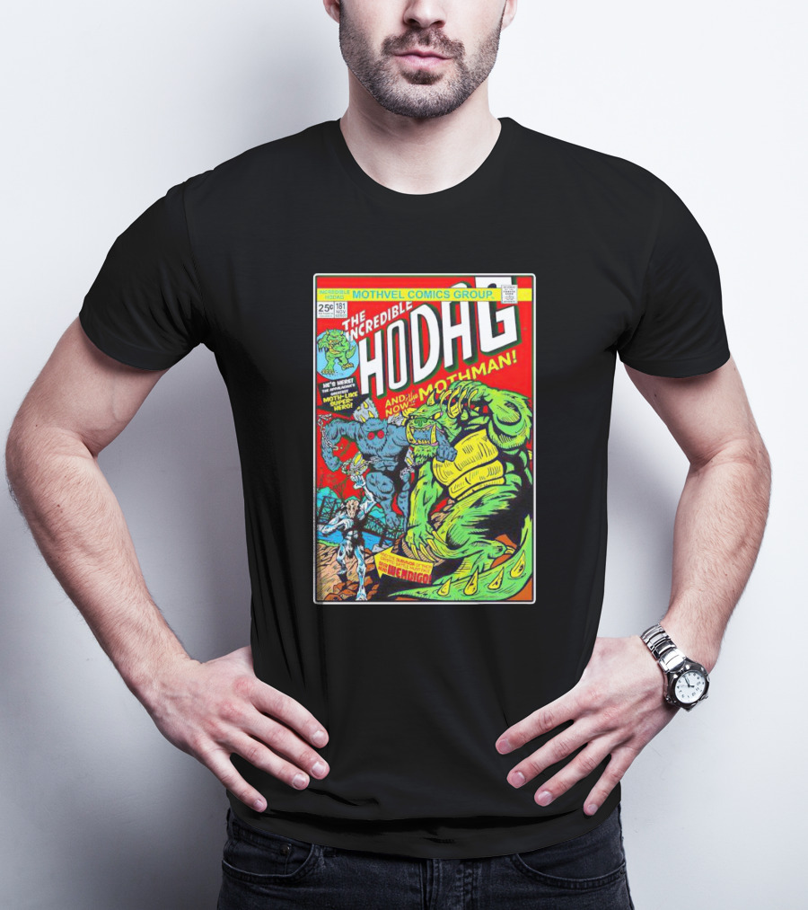 Mothvel Comics Group The Incredible Hodag And The Mothman Battles Incredico T-Shirt