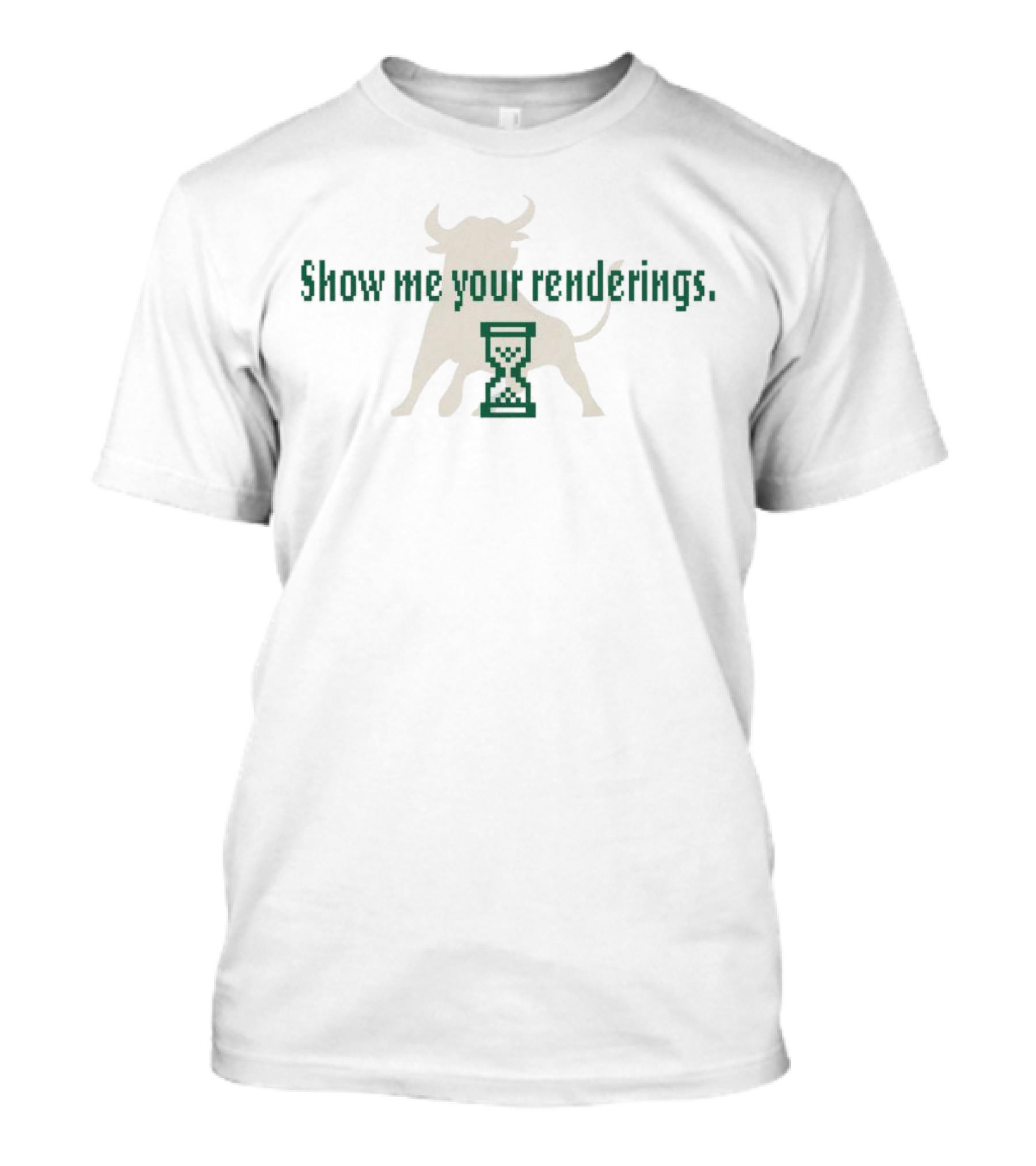 South Florida Bulls Show Me Your Renderings Hourglass T-Shirt