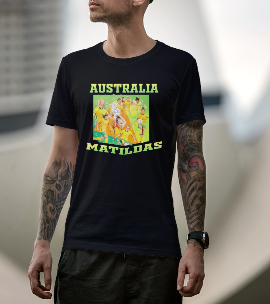 Australia Matildas Soccer Team Players T-Shirt