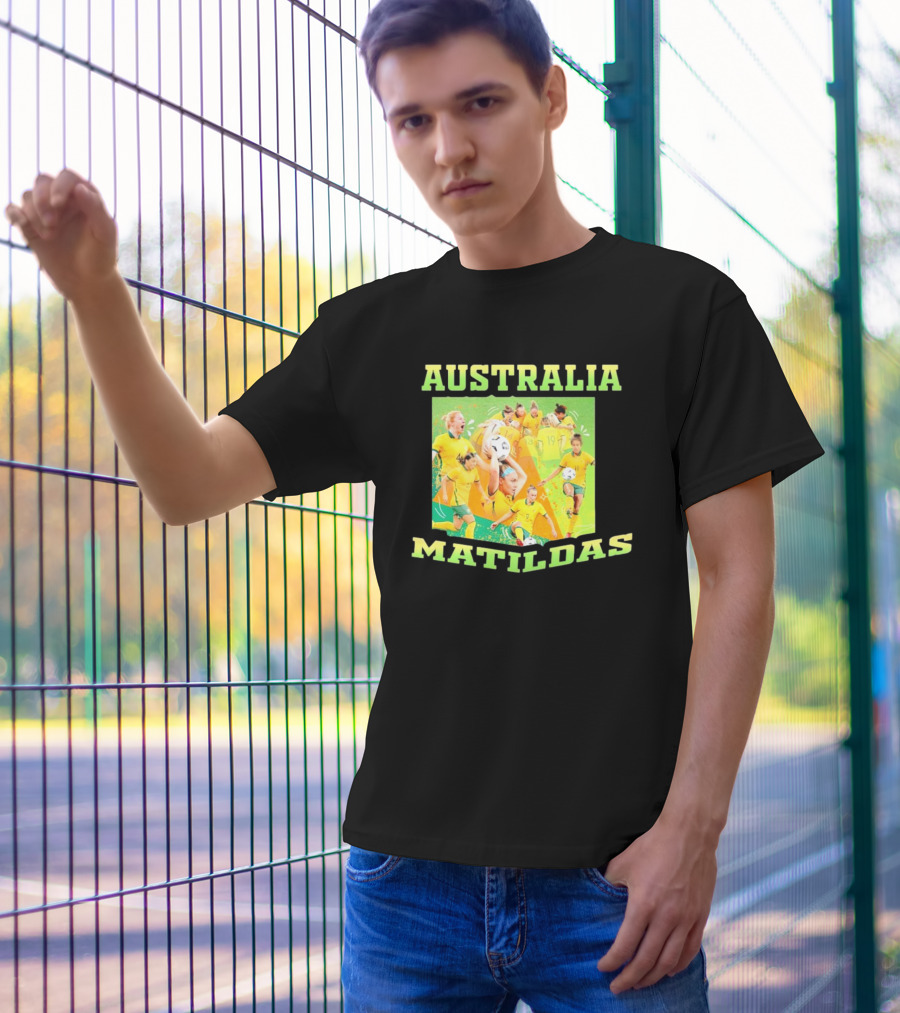 Australia Matildas Soccer Team Players T-Shirt
