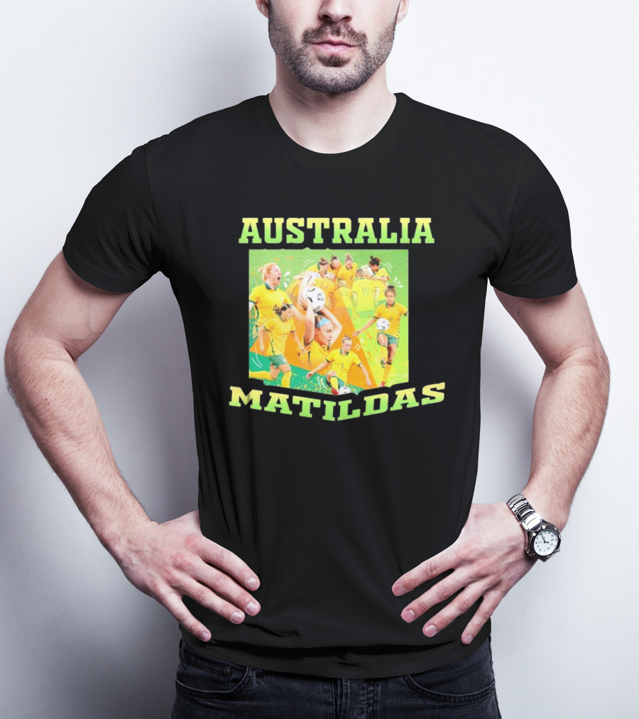 Australia Matildas Soccer Team Players T-Shirt