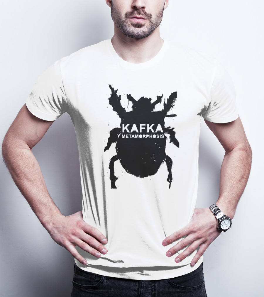 Kafka Metamorphosis Dark Insect T-Shirt