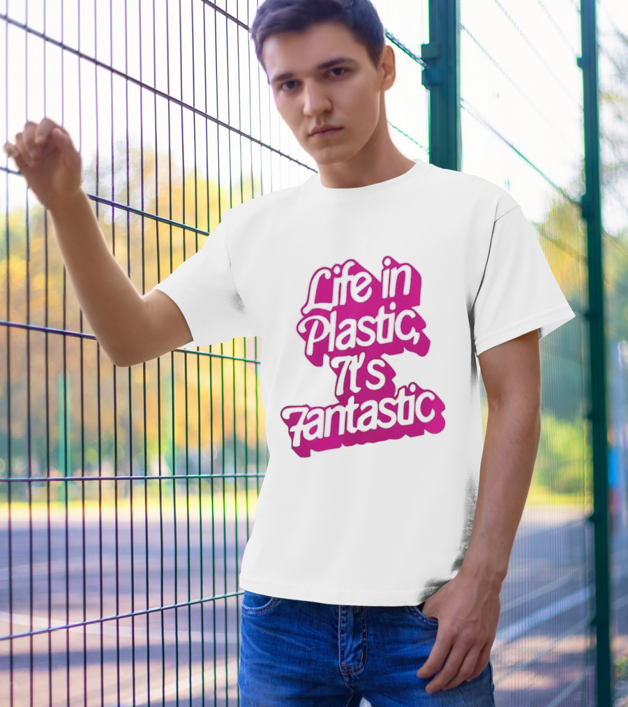 Life In Plastic It's Fantastic Cool Girl Barbi T-Shirt