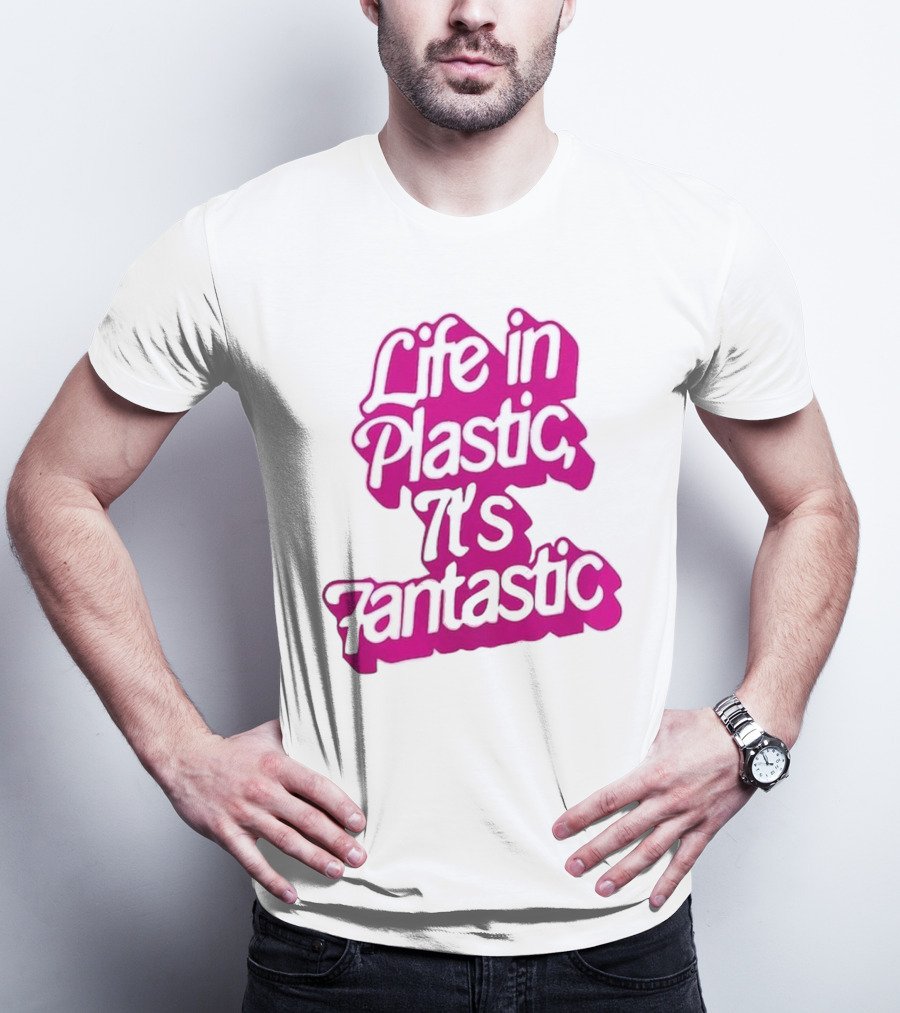 Life In Plastic It's Fantastic Cool Girl Barbi T-Shirt