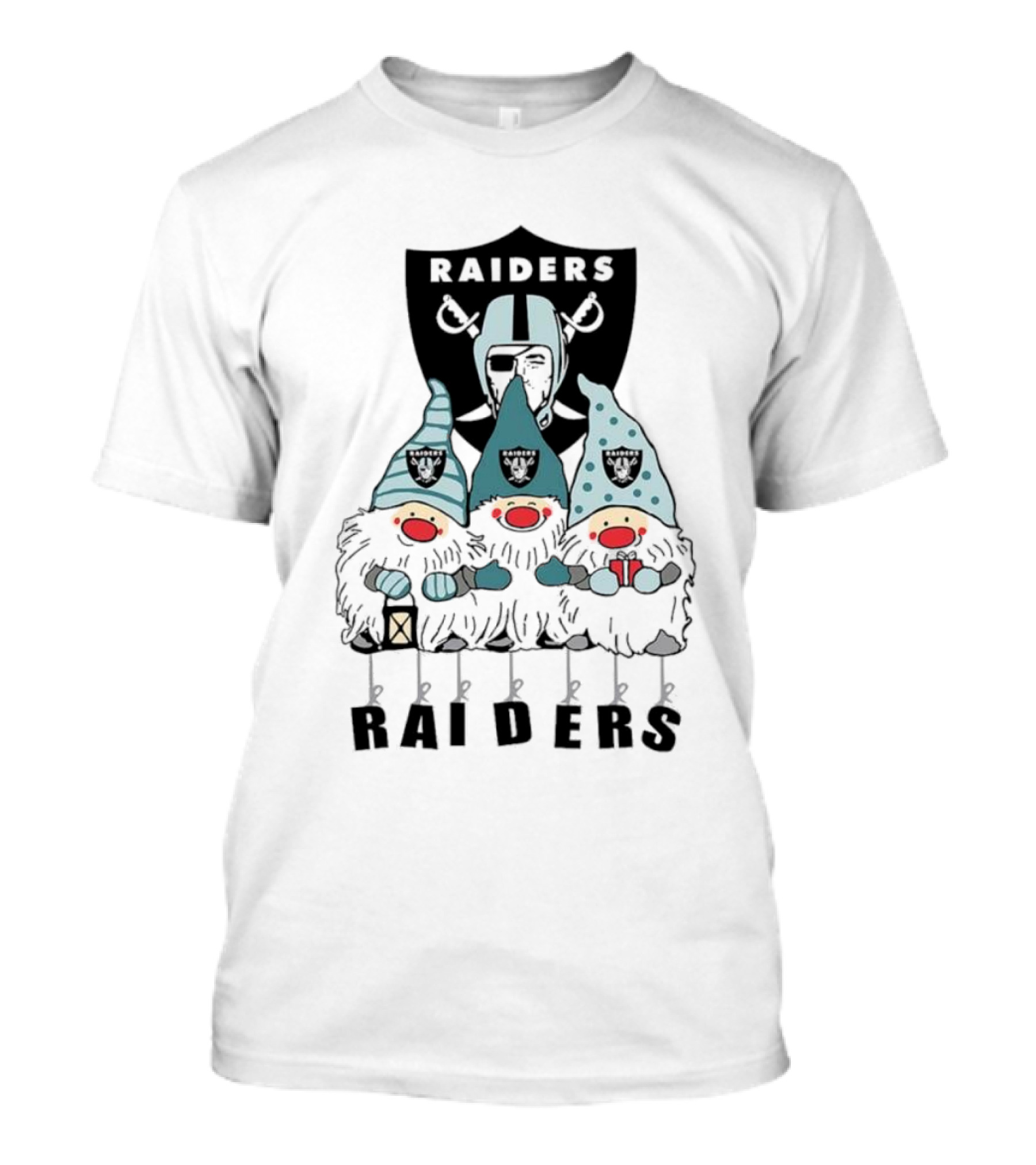Raiders Gnomes With Helmets And Shields T-Shirt