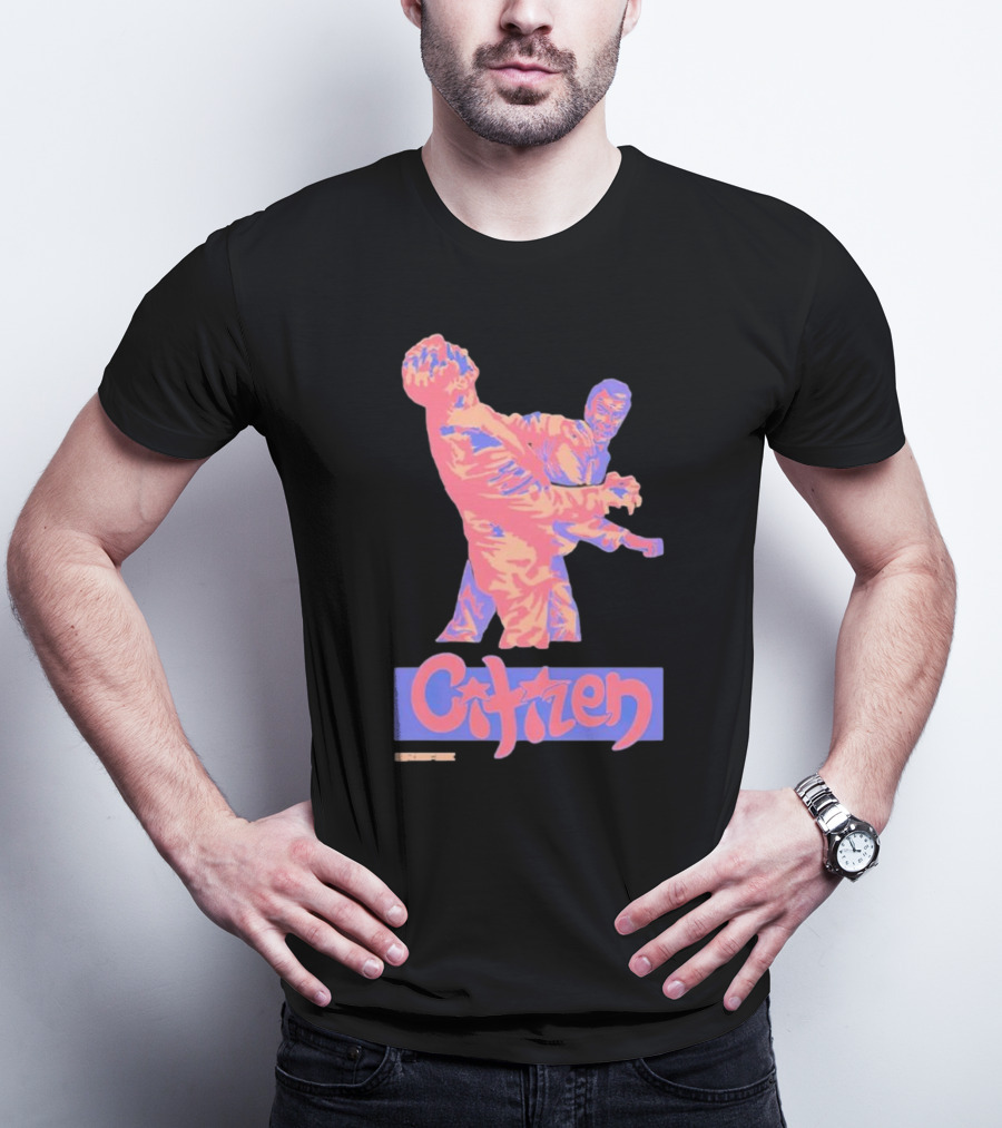 Citizen Fight Beat Retro Martial Arts Duo T-Shirt