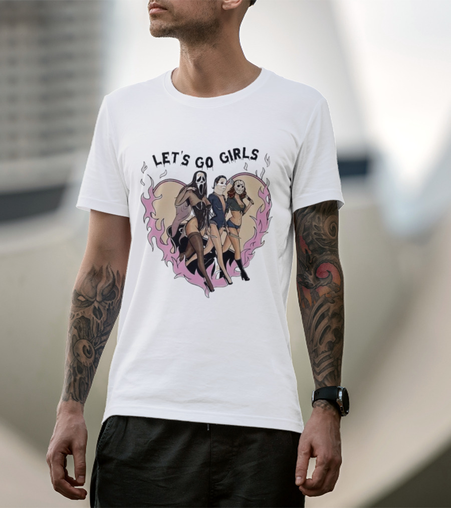 Let's Go Girls Horror Serial Killer T-Shirt