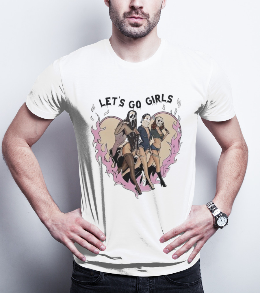 Let's Go Girls Horror Serial Killer T-Shirt