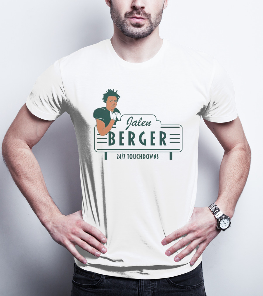 Jalen Berger Berger 24 7 Touchdowns T-Shirt