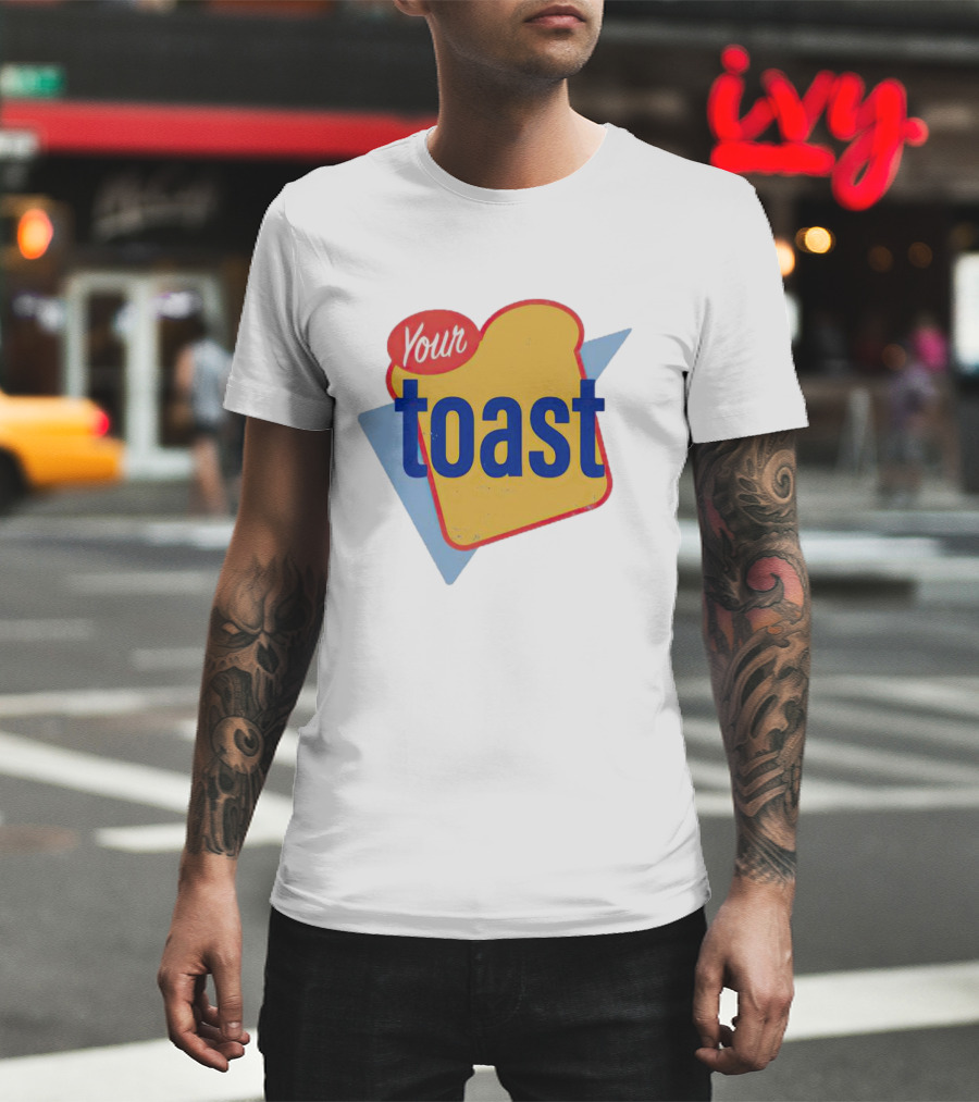 Your Toast Retro Bread Slice T-Shirt