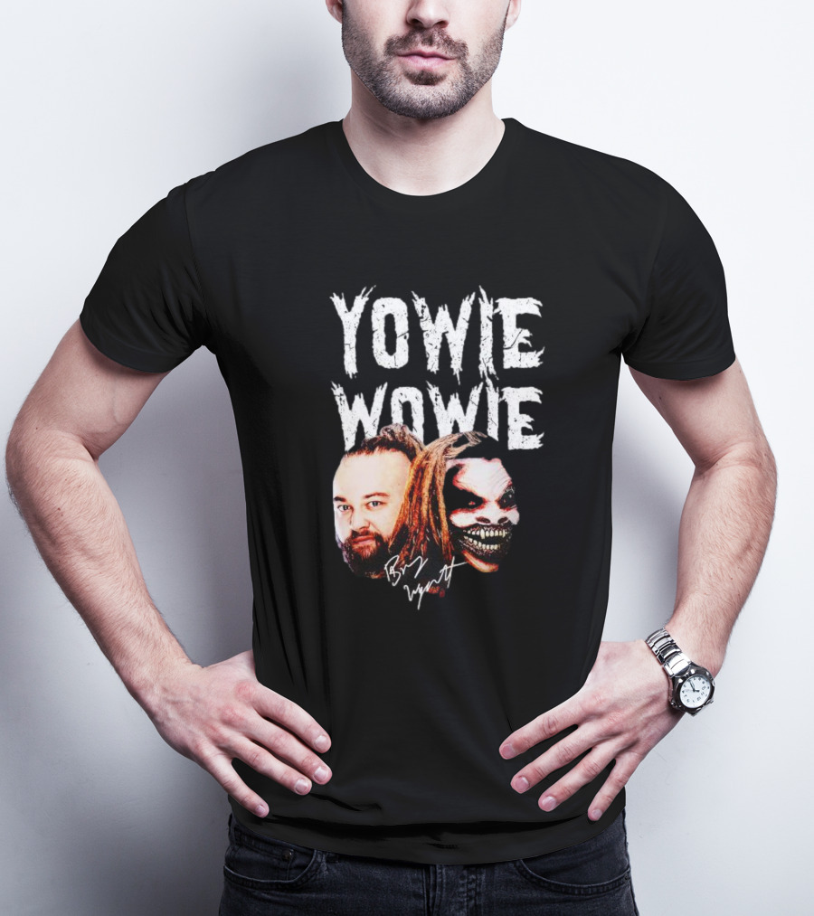 Windham Rotunda Bray Wyatt Yowie Wowie Signature Fiend Face T-Shirt