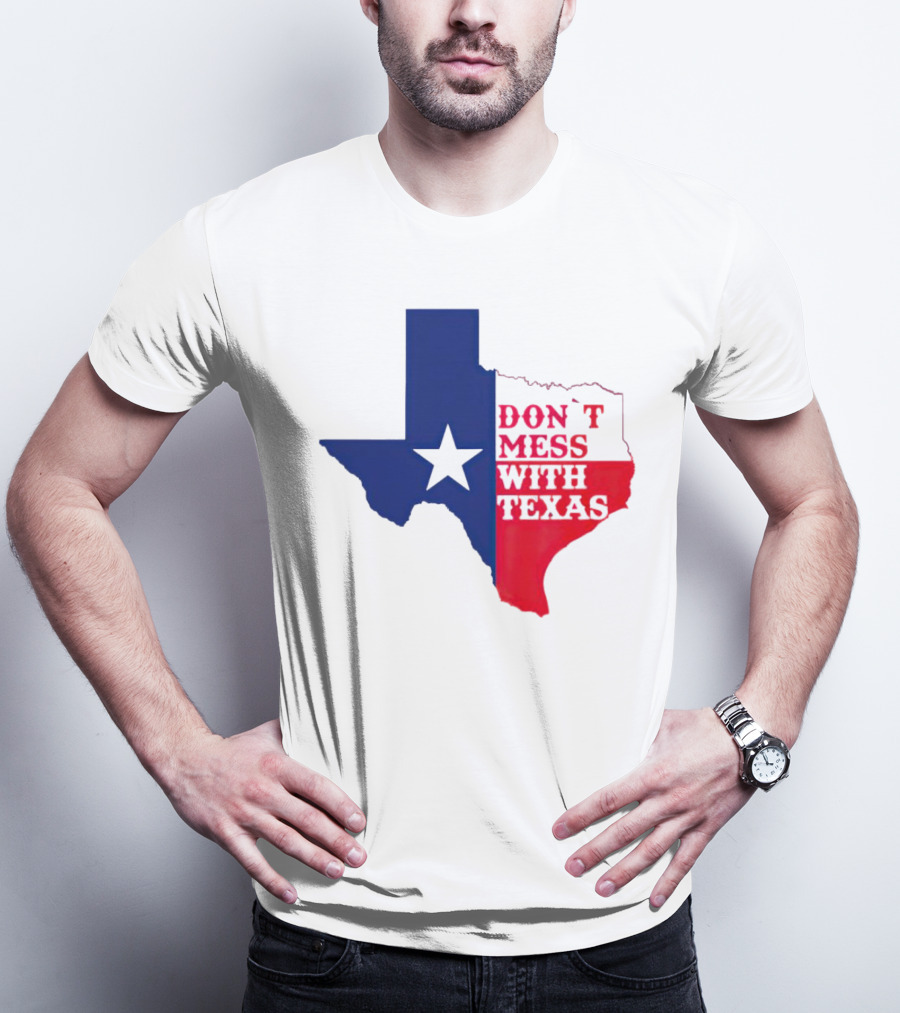 Don’t Mess With Texas Star Map T-Shirt