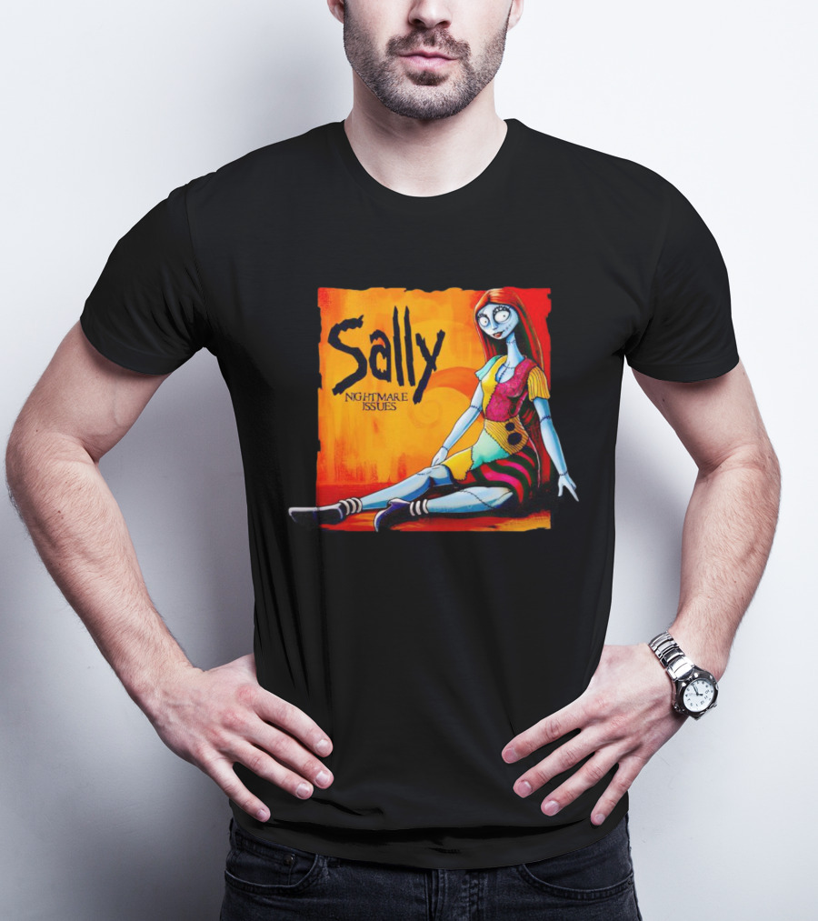 Sally Nightmare Issues Burton Style Rag Doll T-Shirt