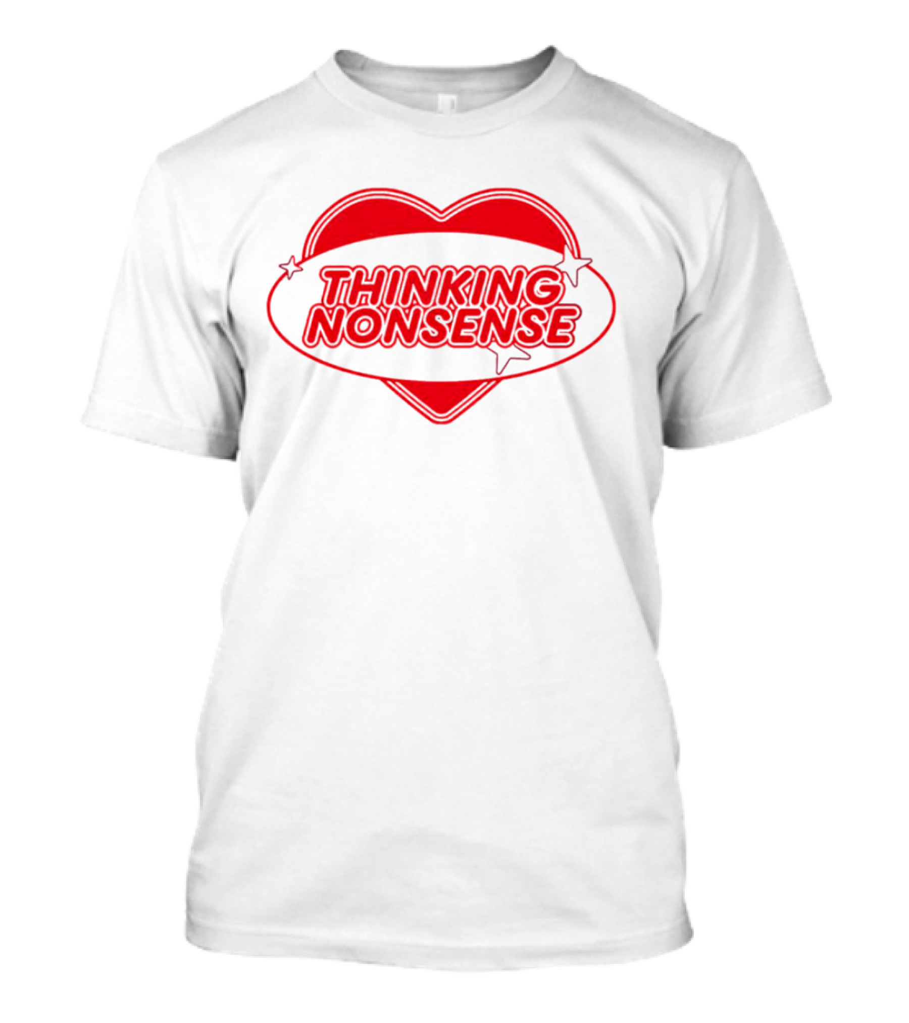 Sabrina Carpenter Thinking Nonsense Heart Star T-Shirt