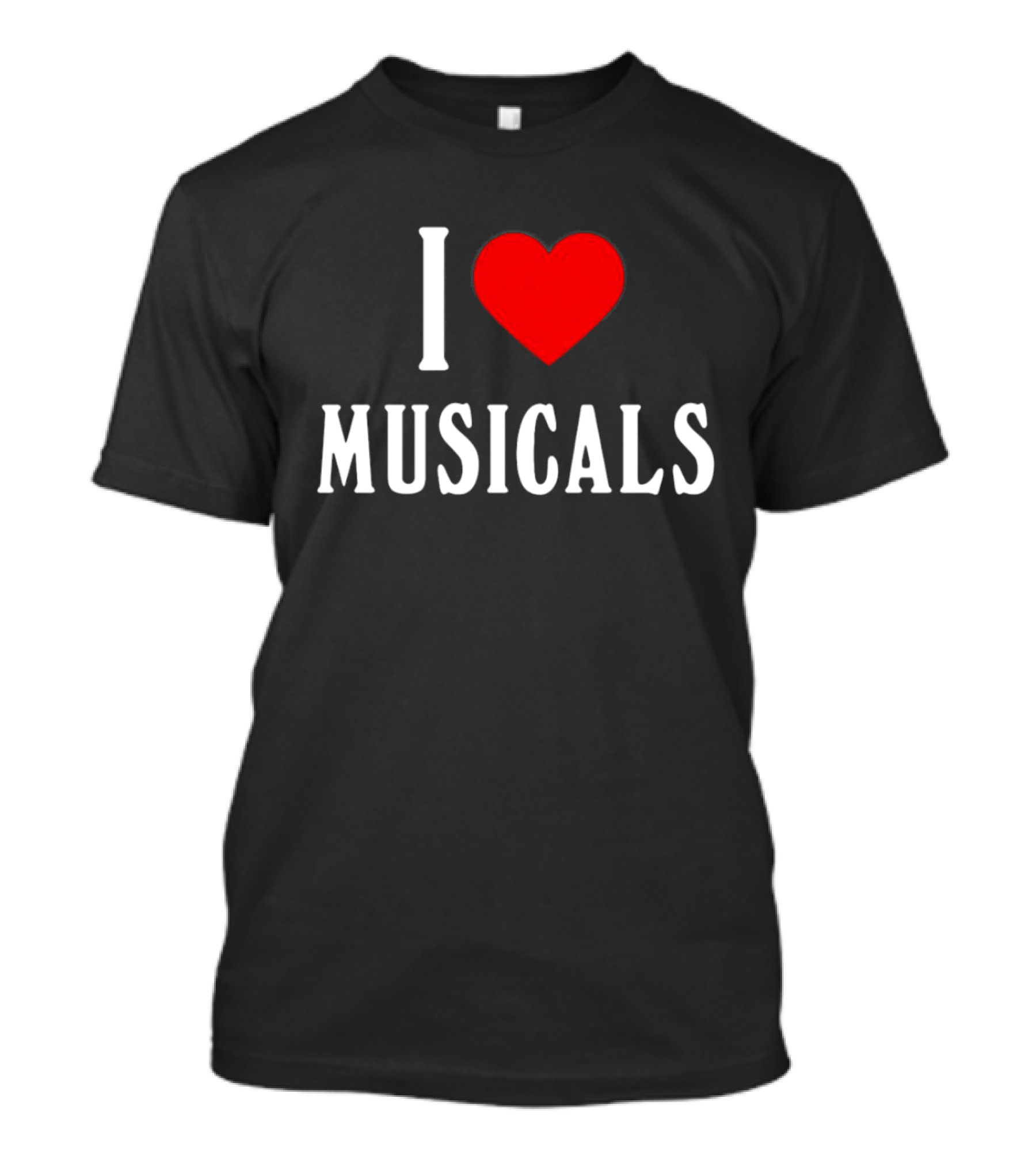 I Heart Musicals Red Love T-Shirt