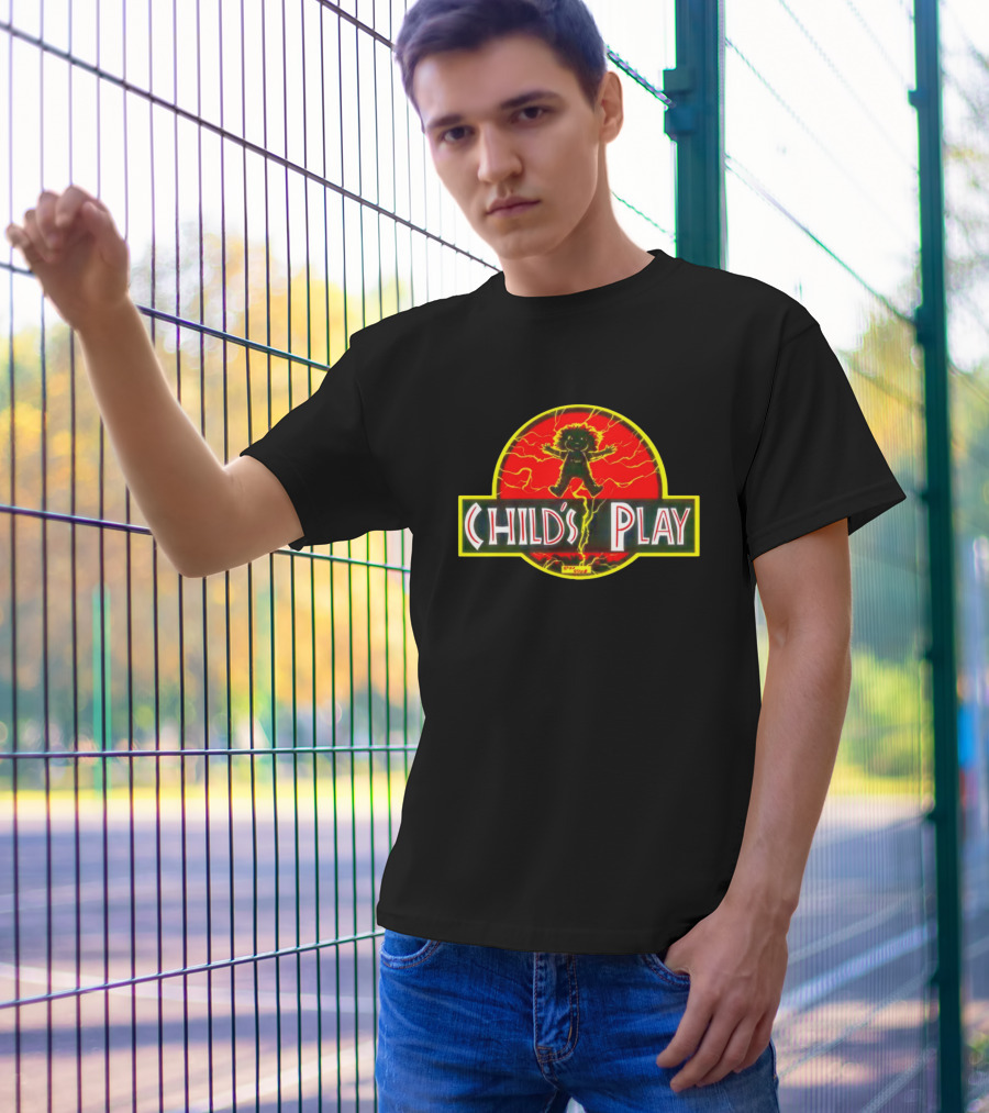 Child's Play Jurassic Electric Doll Crossover T-Shirt