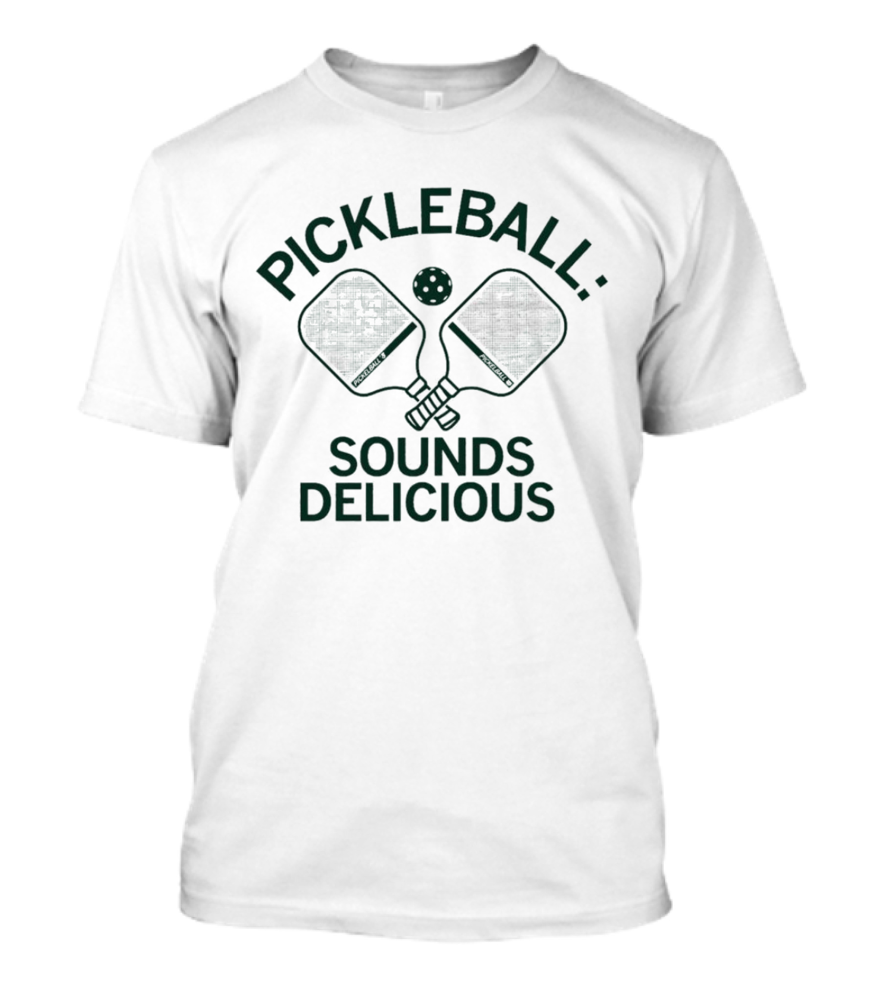 Pickleball Paddle Enthusiasts Find The Sport Delicious T-Shirt
