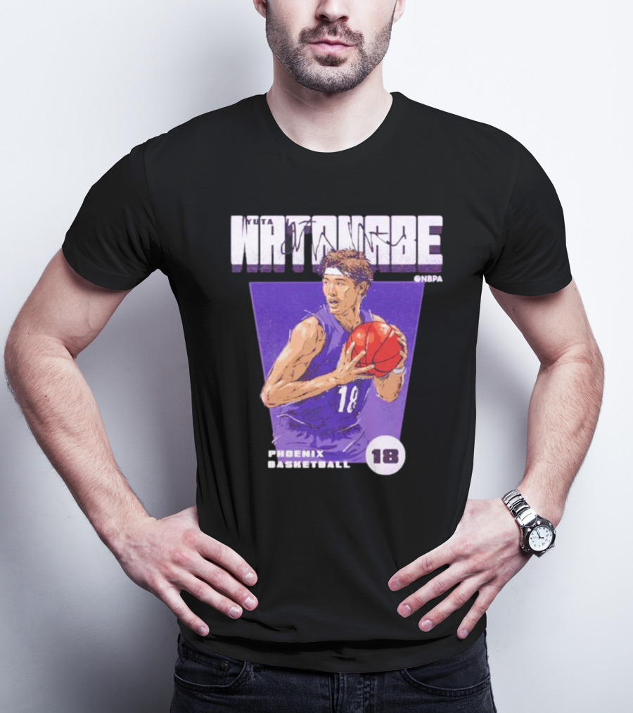 Yuta Watanabe NBPA Phoenix Basketball 18 T-Shirt