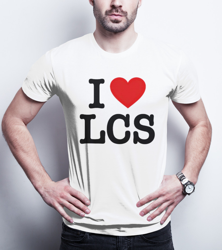 I Heart LCS Red Love Emblem T-Shirt