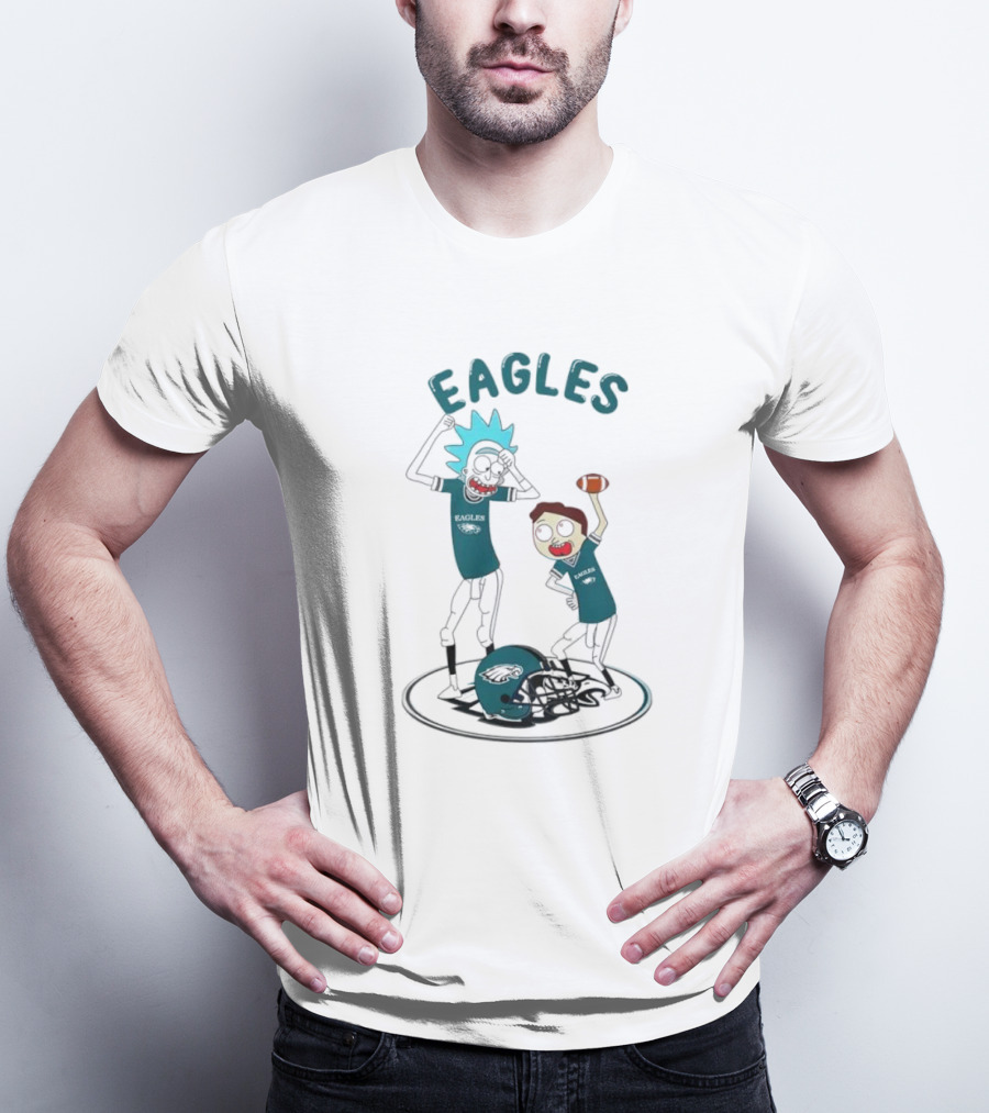 Philadelphia Eagles Rick And Morty Parody Dance T-Shirt