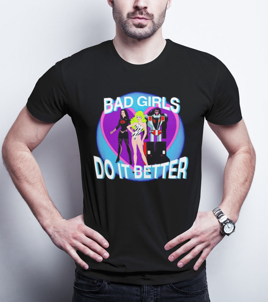 Bad Girls Do It Better Cobra Baroness Jem Optimus Prime T-Shirt