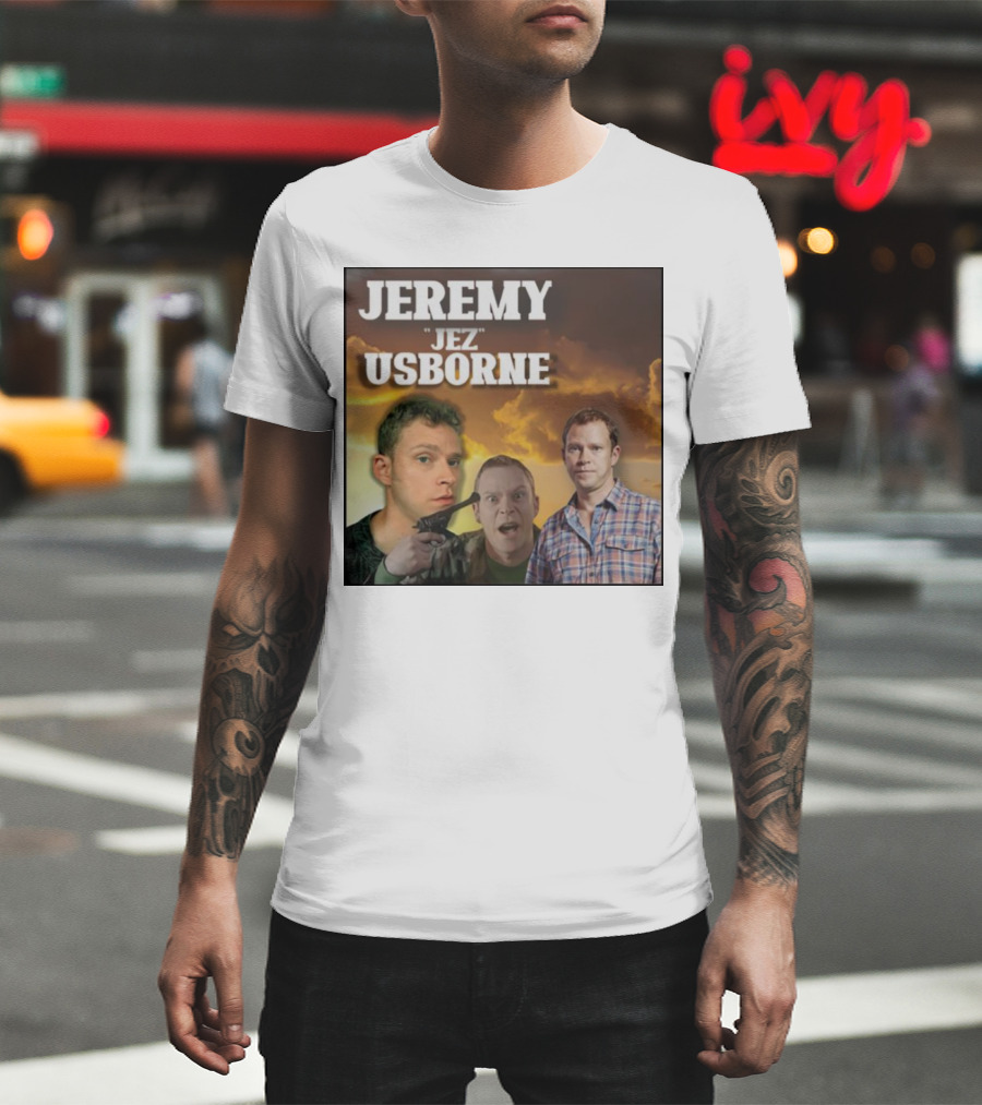 Jeremy Jez Usborne Peep Show Trio Iconic Moments T-Shirt