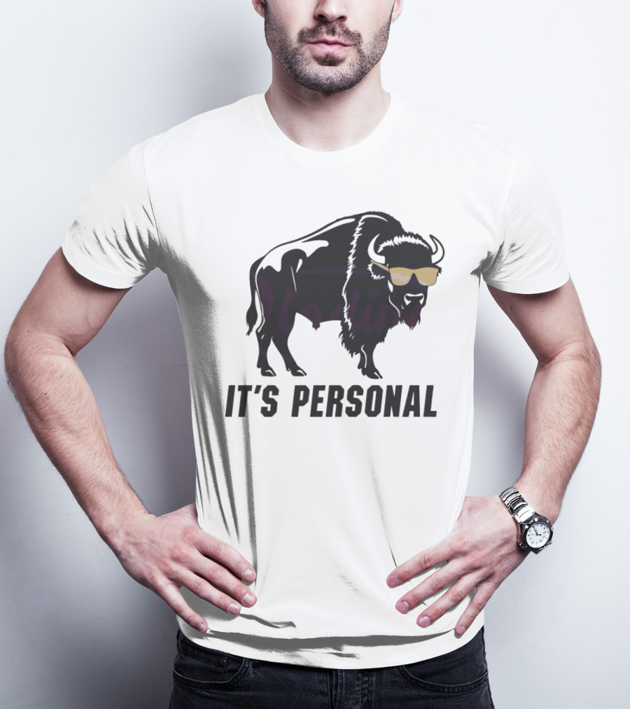 Colorado Buffaloes It's Personal Buffalo With Sunglasses T-Shirt