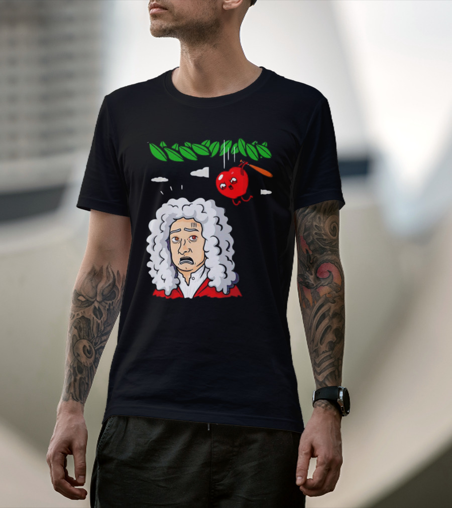 Extreme Gravity Apple Falling On Newton T-Shirt
