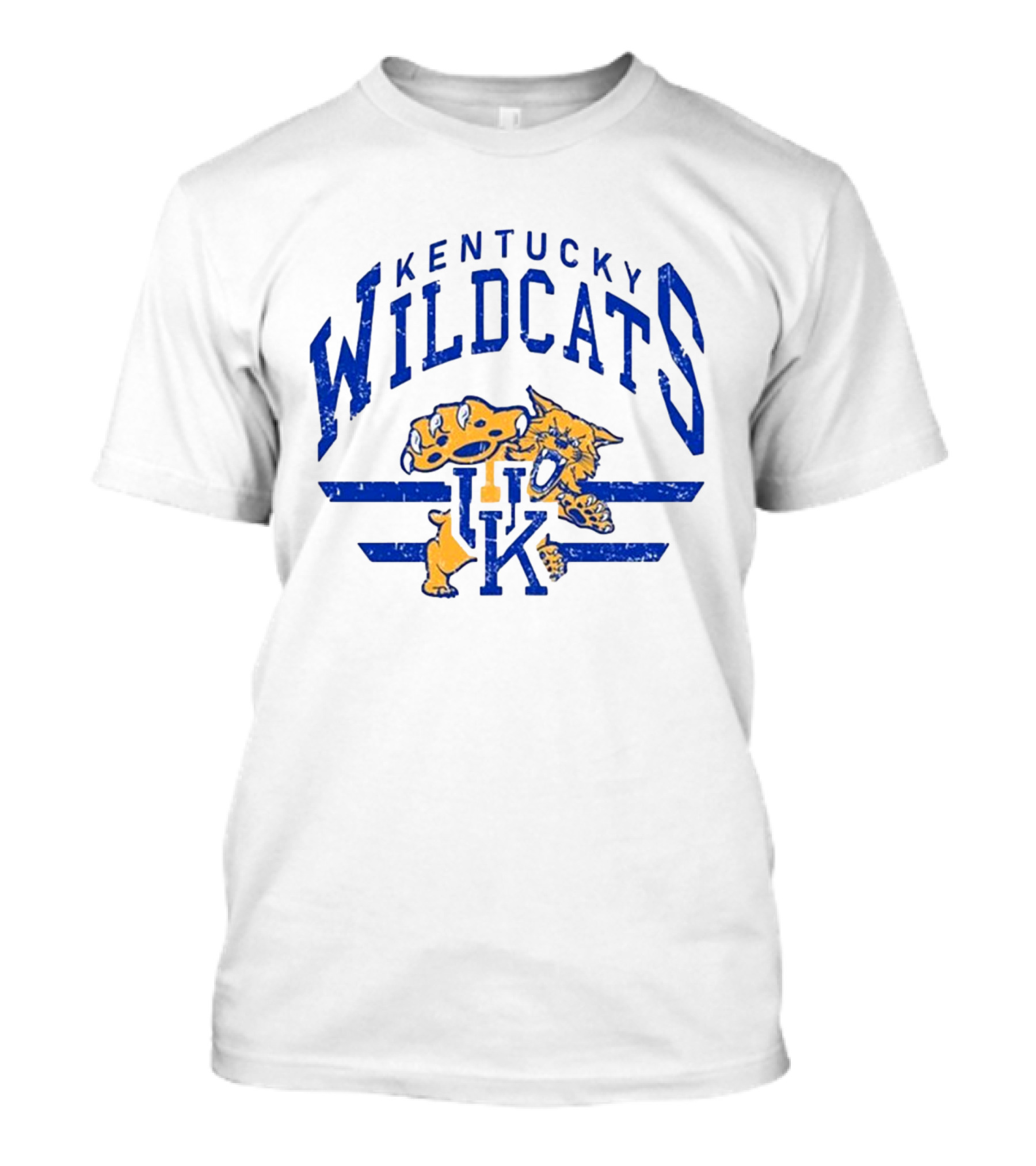 Kentucky Wildcats Vintage UK Logo Retro Wildcat T-Shirt