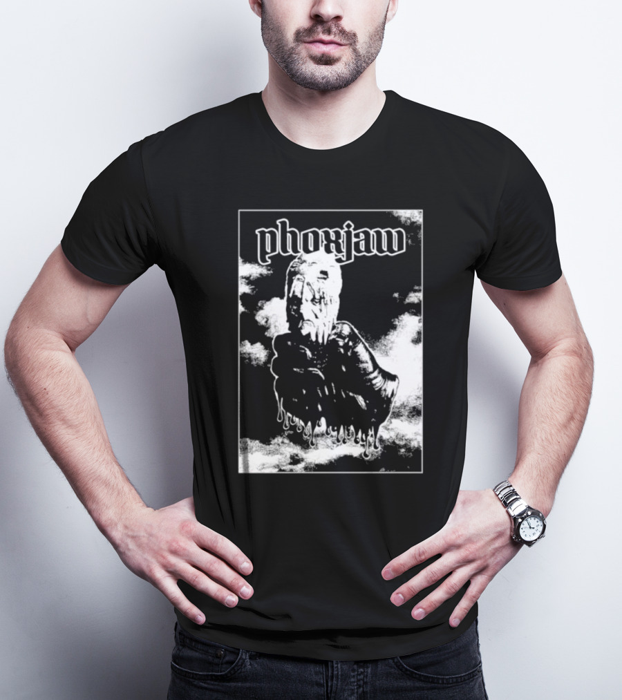 Phoxjaw Dripping Ice Cream Skull T-Shirt