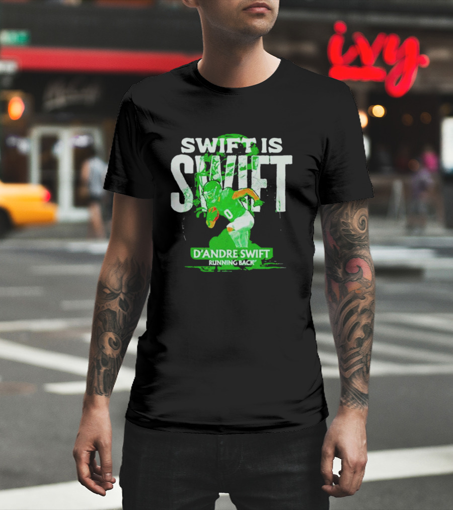 D'Andre Swift Is Swift Running Back T-Shirt