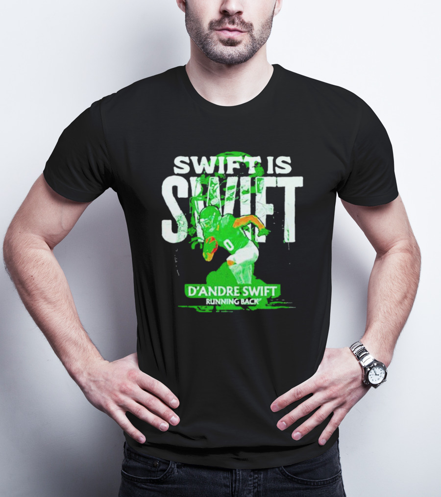 D'Andre Swift Is Swift Running Back T-Shirt