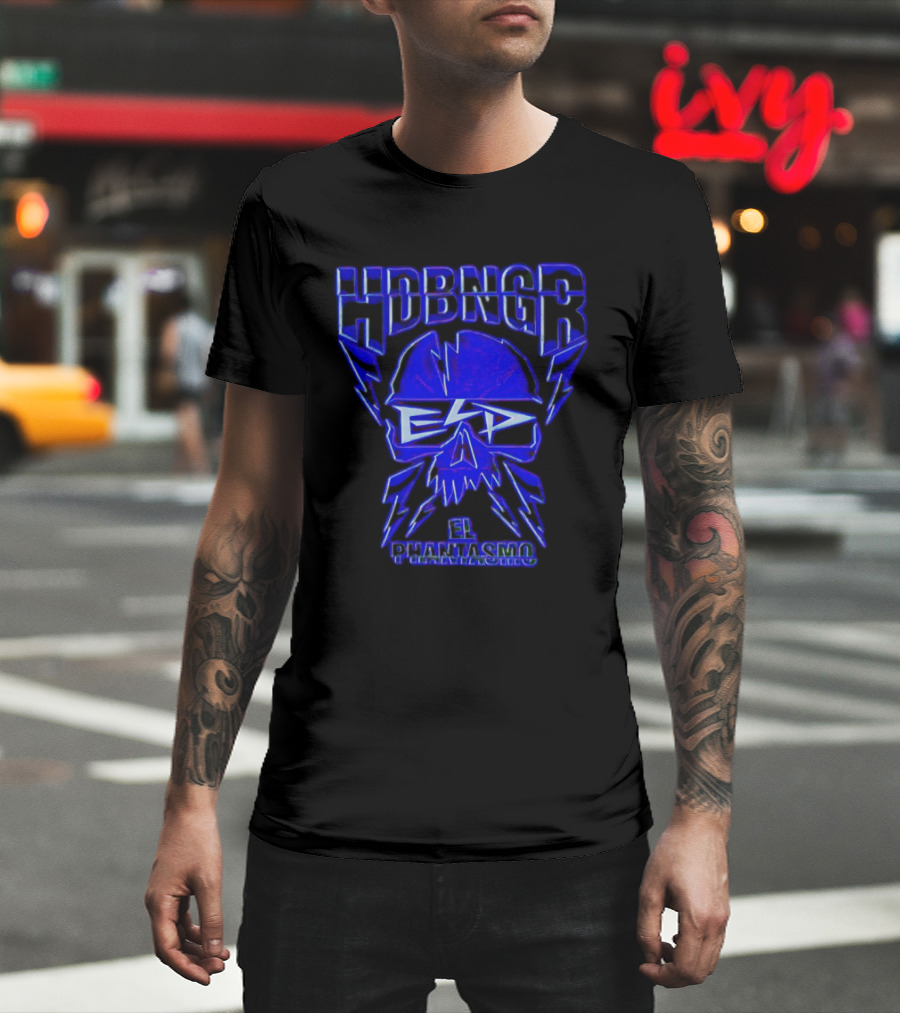 HDBNGR ELP Lightning Skull ESP El Phantasmo T-Shirt