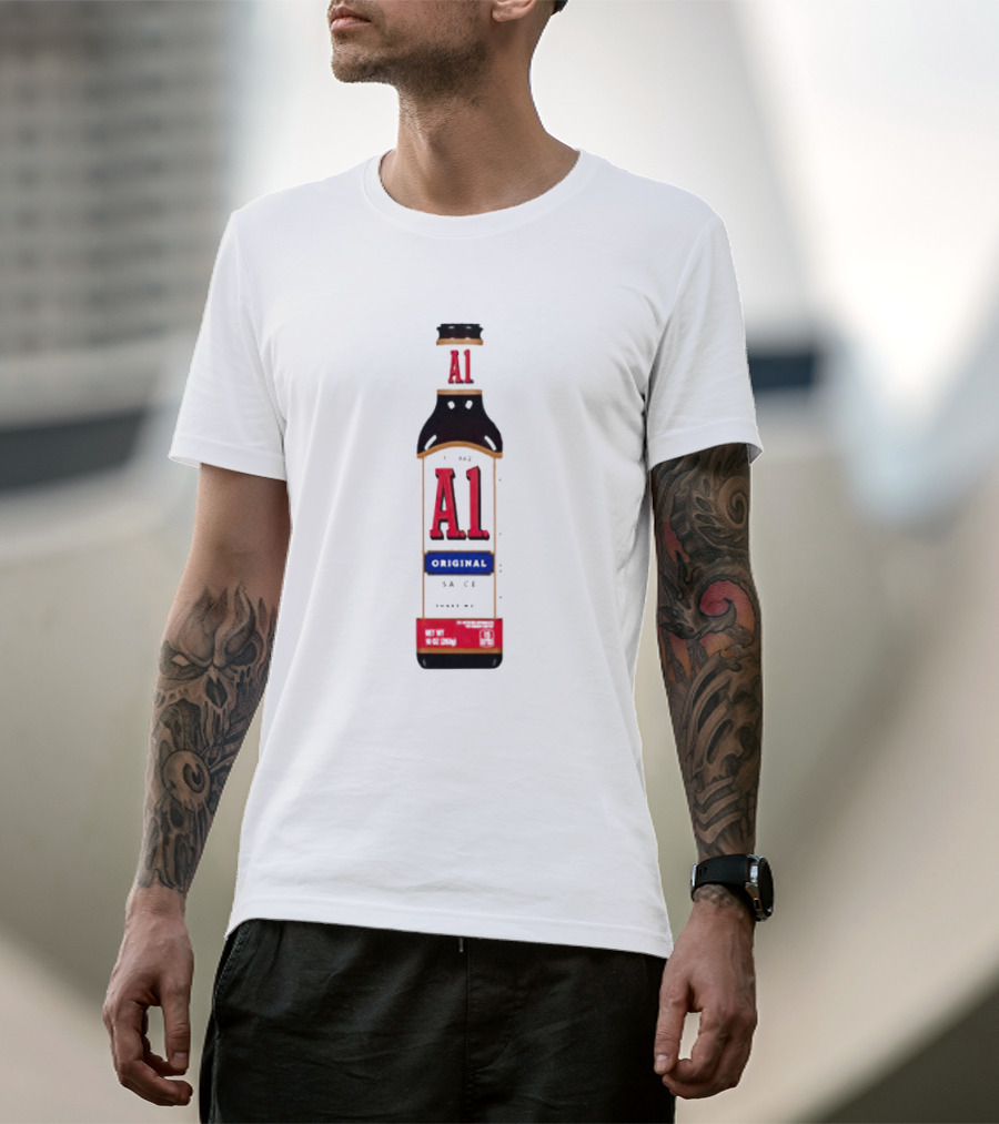 A1 Original Steak Sauce Bottle T-Shirt