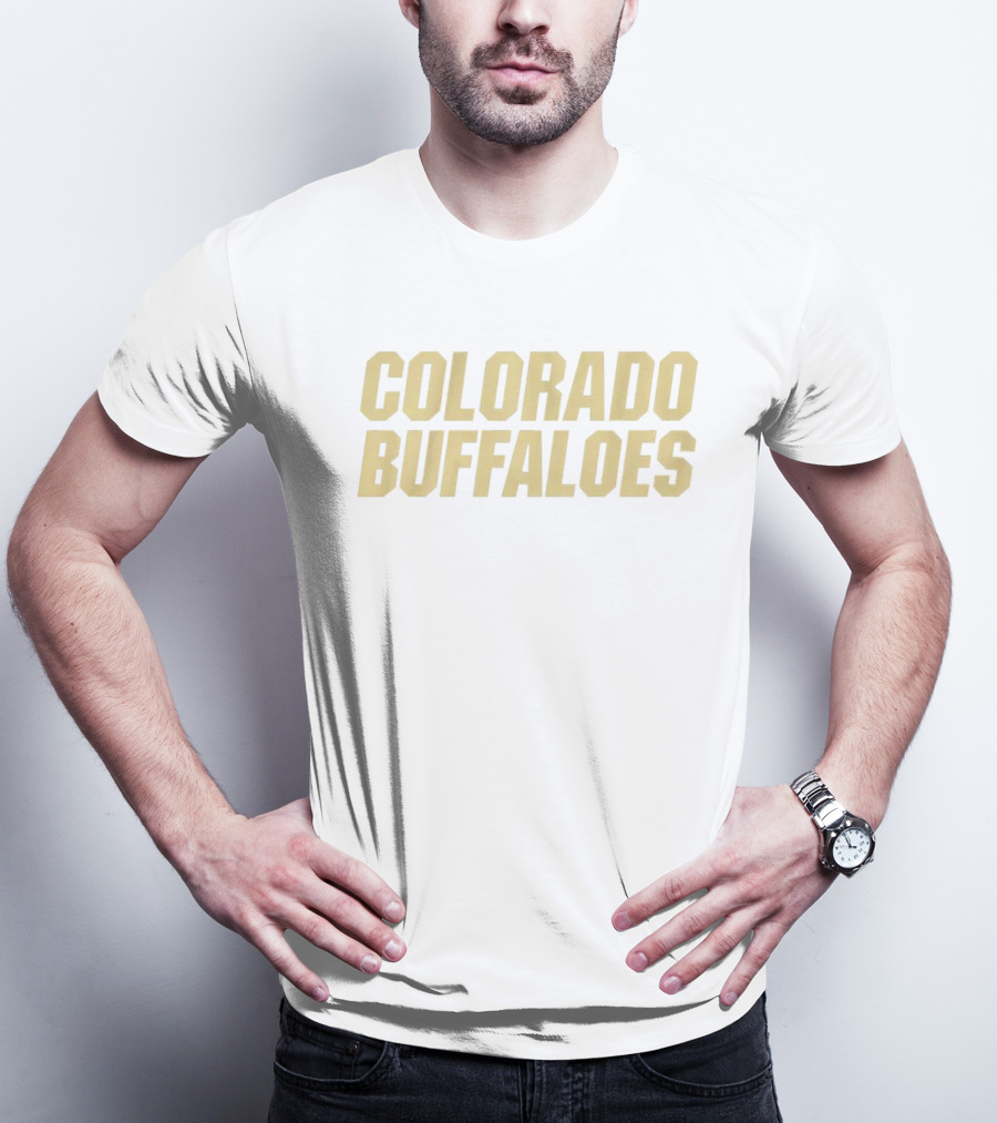 Colorado Buffaloes Football Team Fan Merchandise T-Shirt
