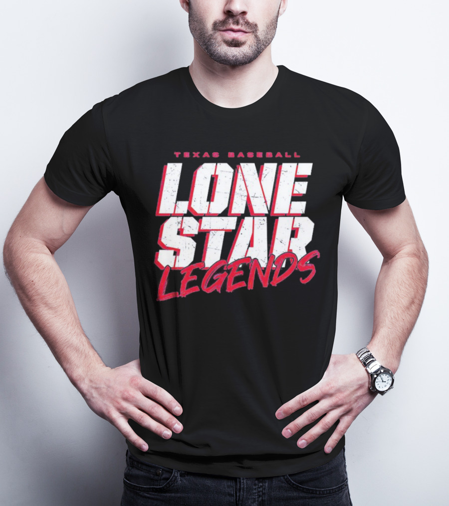 Texas Baseball Lone Star Legends T-Shirt