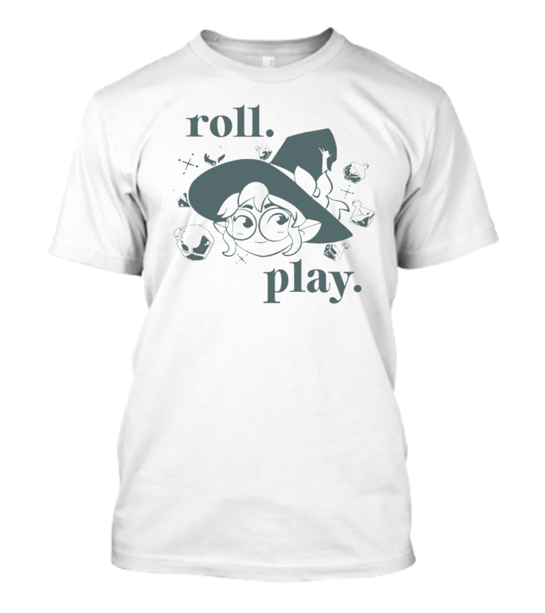 Ginny Di Roll Play Fantasy Character Dice T-Shirt