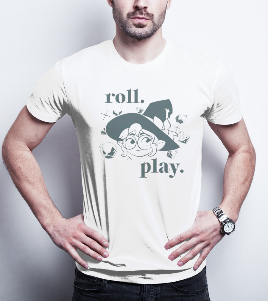 Ginny Di Roll Play Fantasy Character Dice T-Shirt