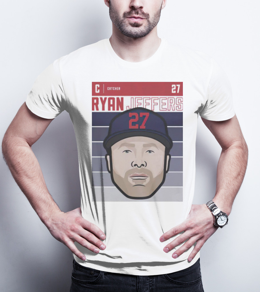 Ryan Jeffers C Catcher 27 Minnesota Twins T-Shirt