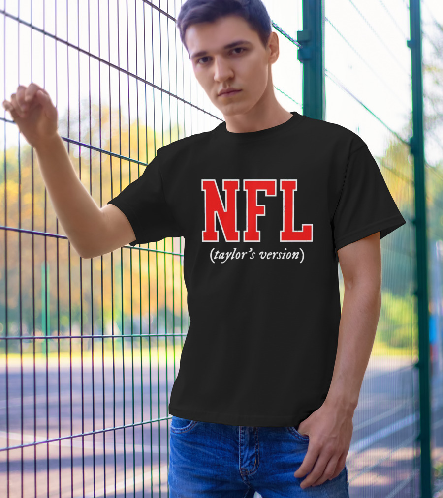 NFL Taylor’s Version Play On Classic Sports And Music Themes T-Shirt