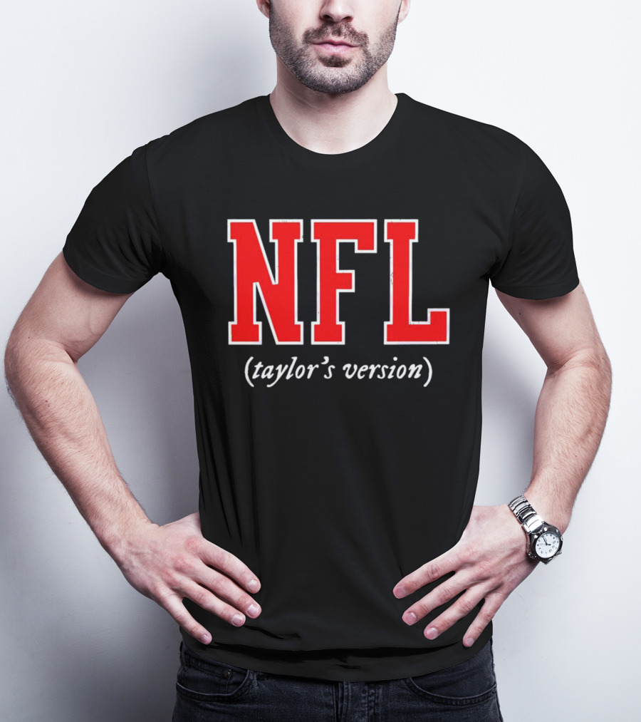 NFL Taylor’s Version Play On Classic Sports And Music Themes T-Shirt
