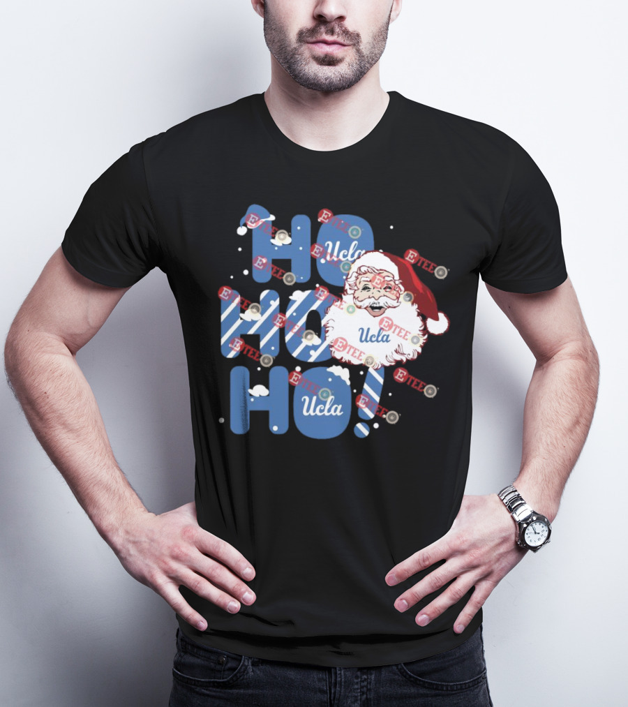 UCLA Ho Ho Ho Santa Claus Christmas T-Shirt